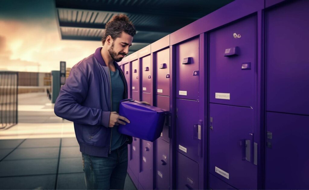 Choosing the best locations for parcel lockers using location data